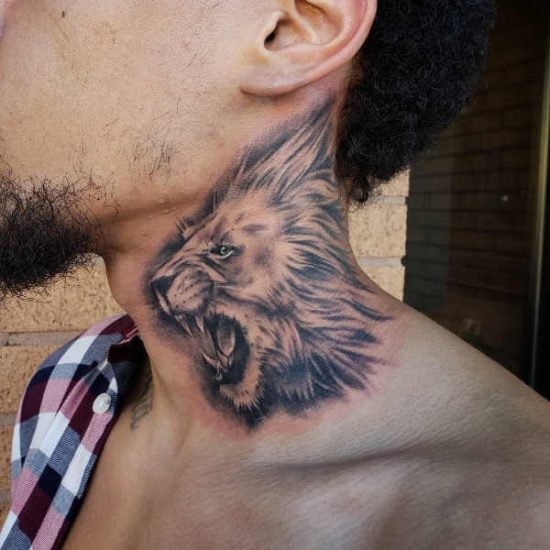 Lejon (stjärntecken) tatuering: Betydelse, design, historia och foton