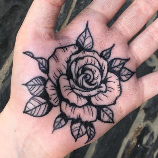 Tatuering på händerna: 100+ tatuerings-idéer